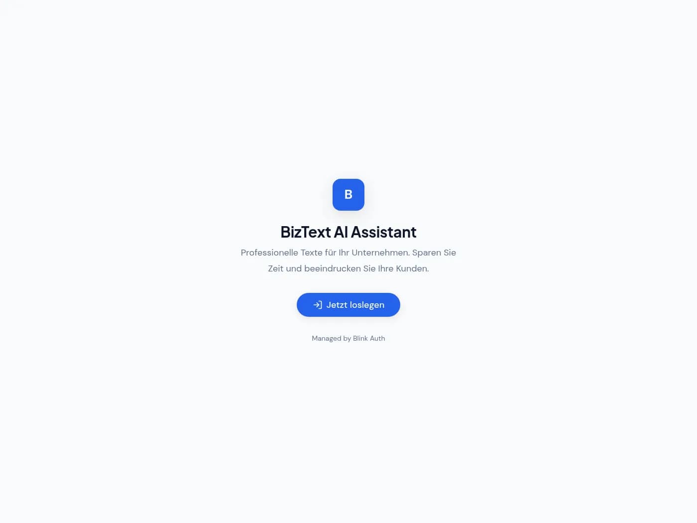BizText AI Assistant
