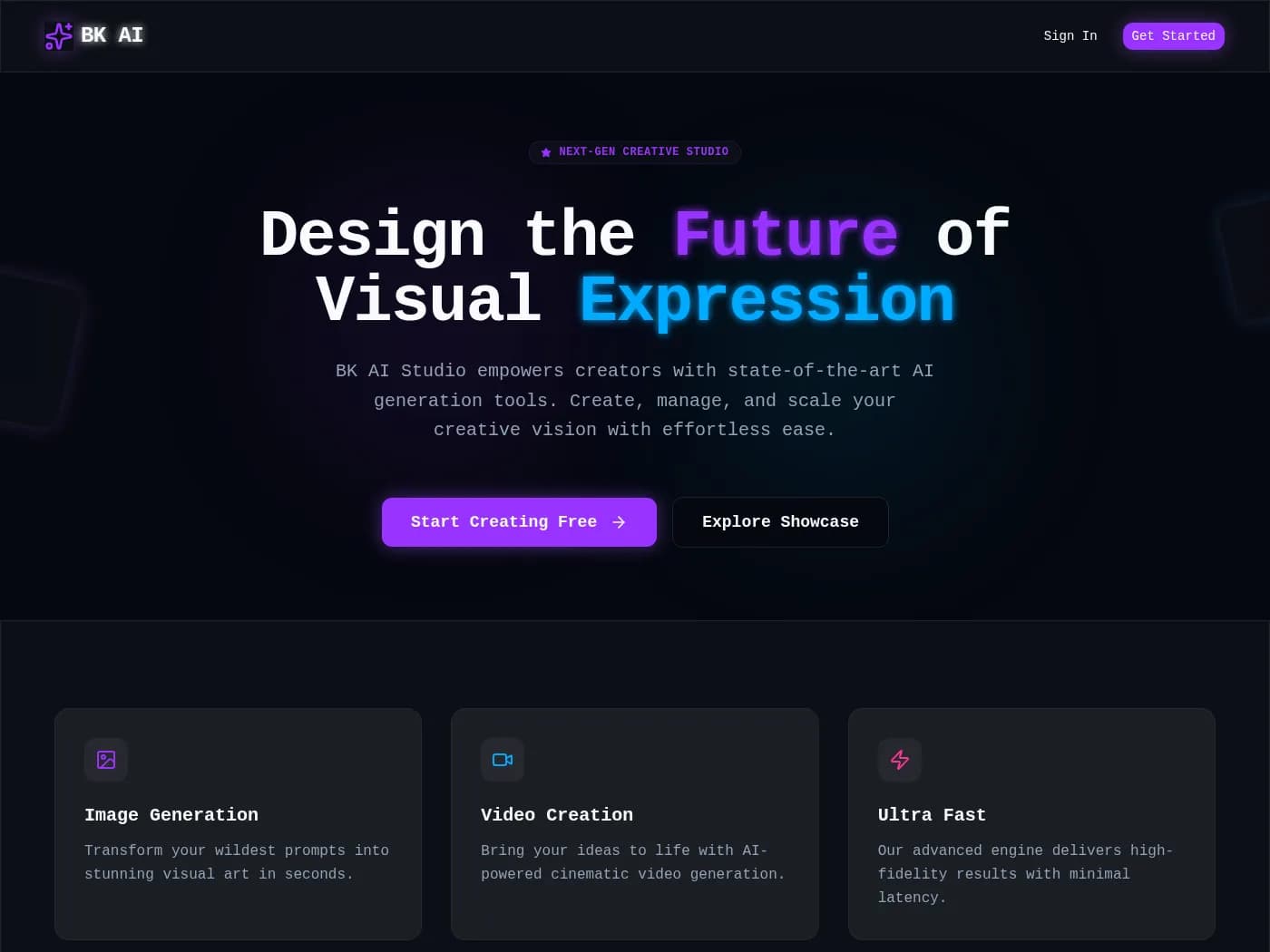 BK AI Studio