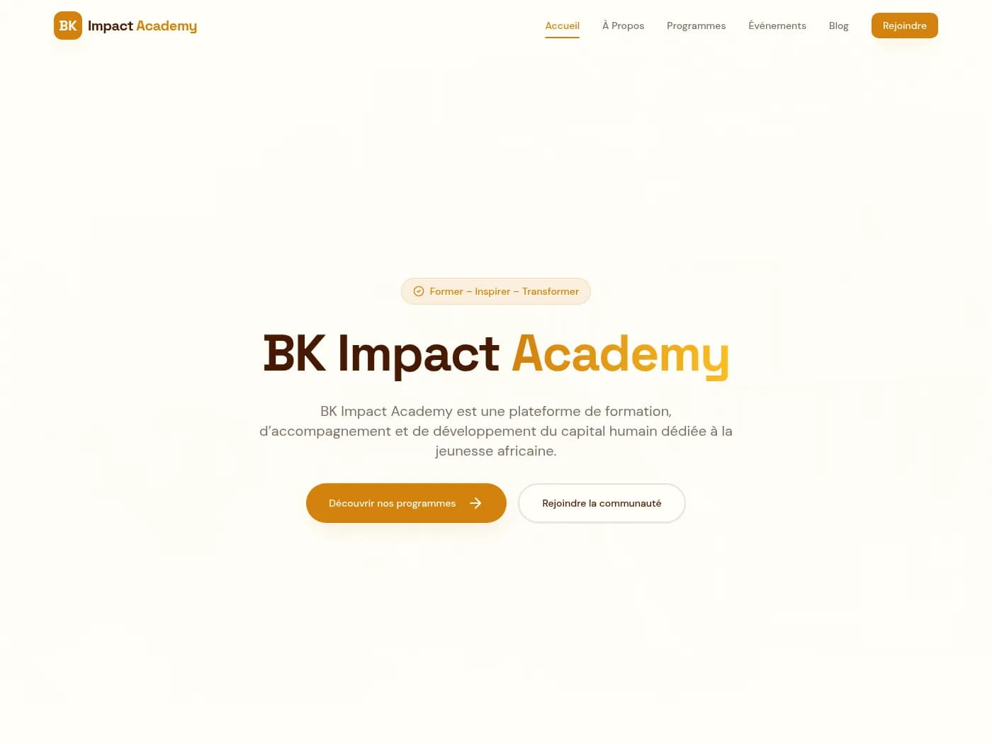 BK Impact Academy