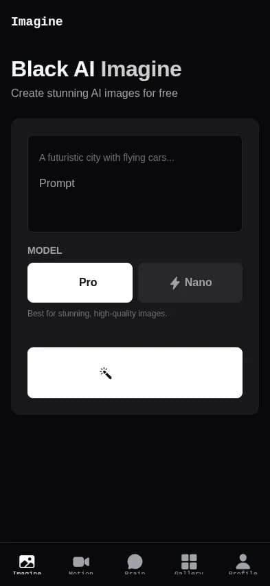 Black AI Image & Video