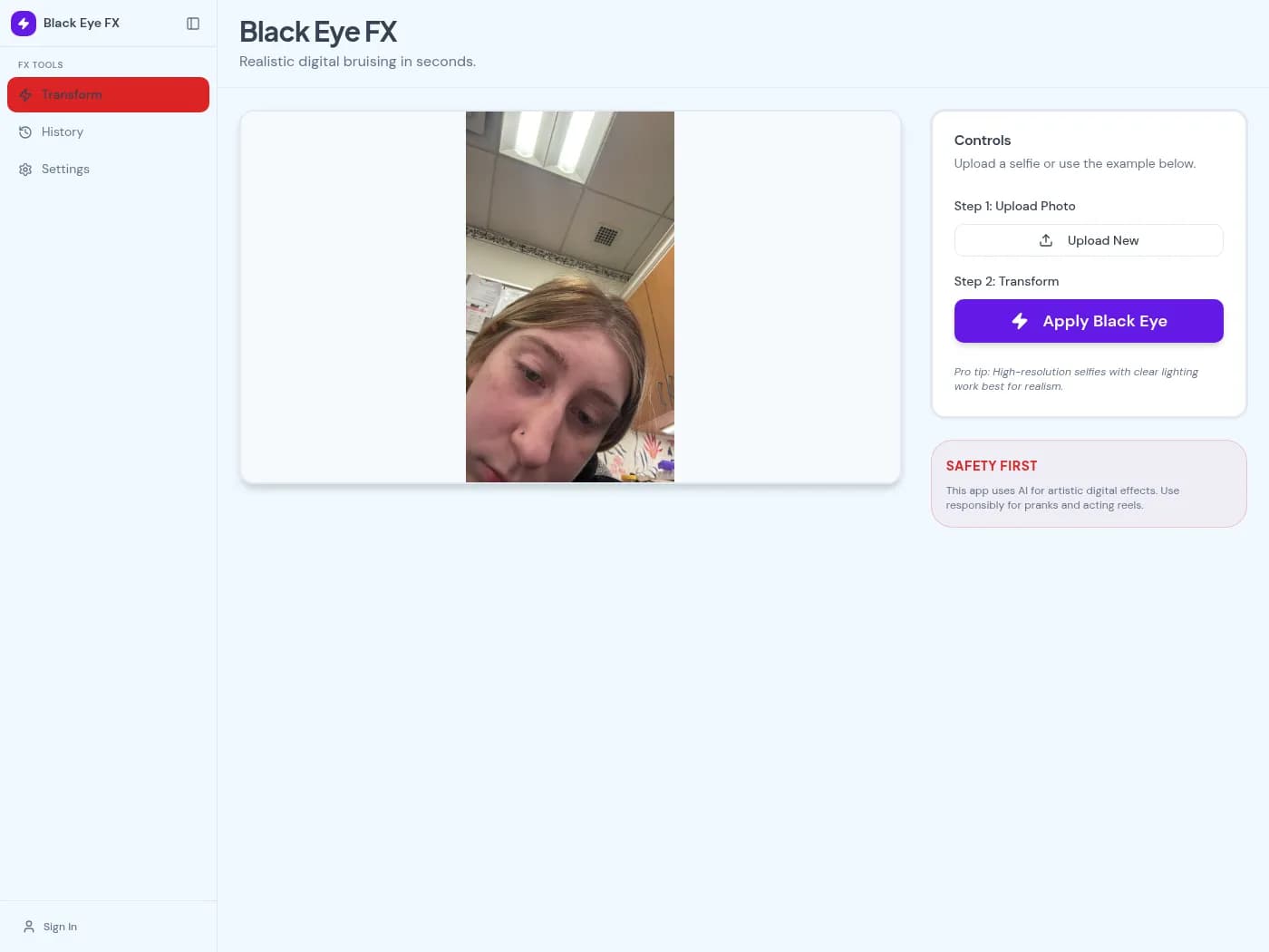 Virtual Black Eye FX