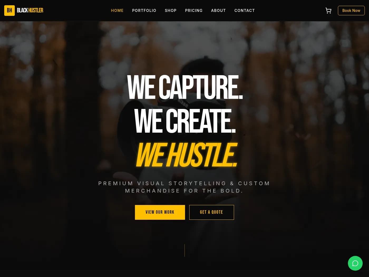 Black Hustler Portfolio & Shop