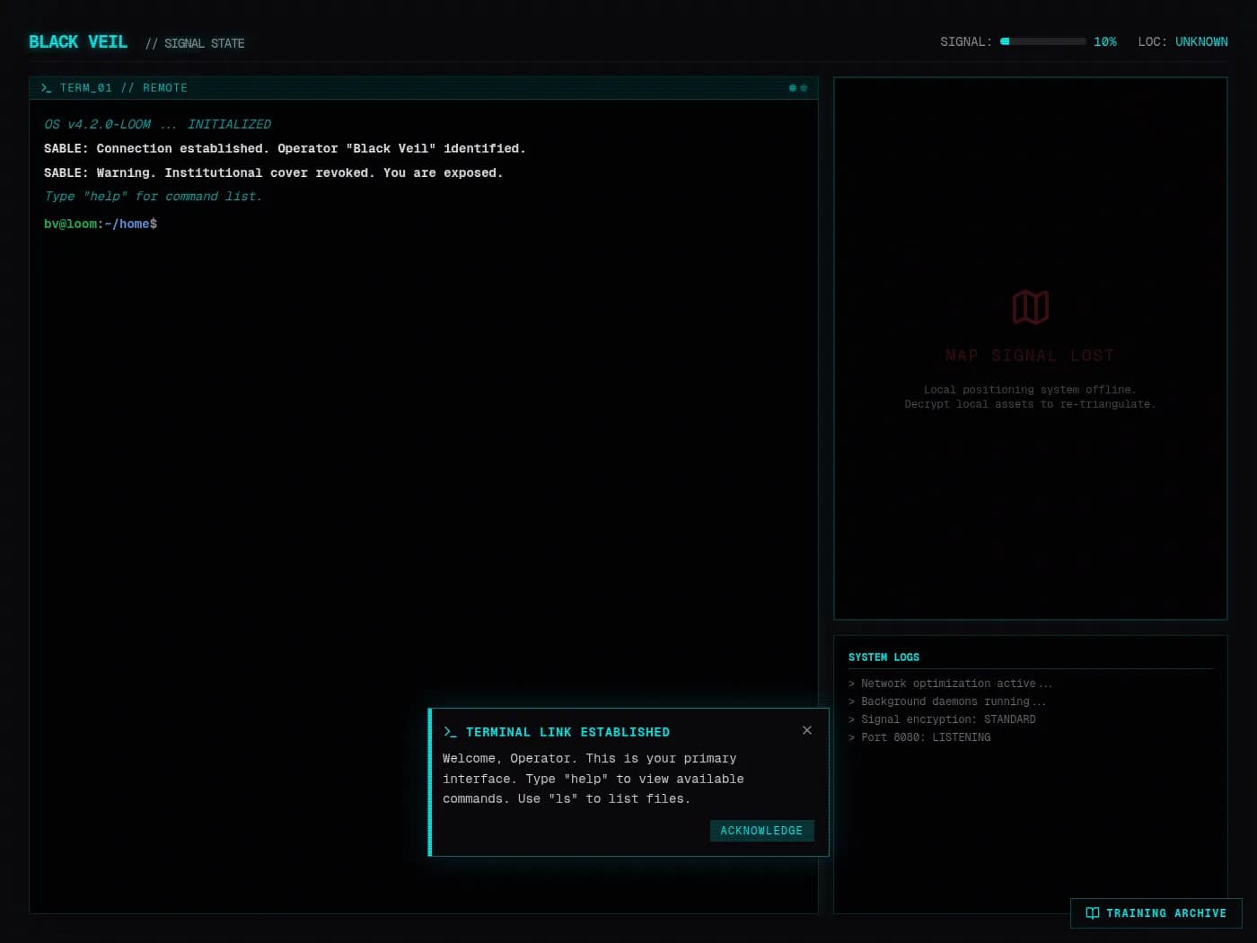 Black Veil: Signal State