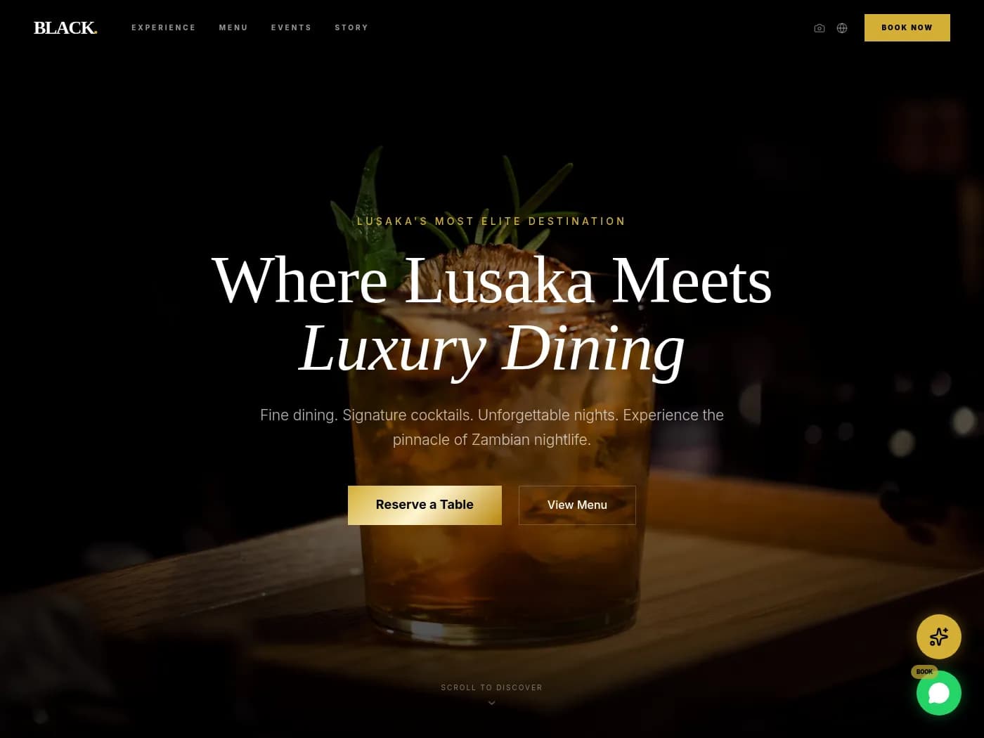 BLACK Zambia Luxury Web