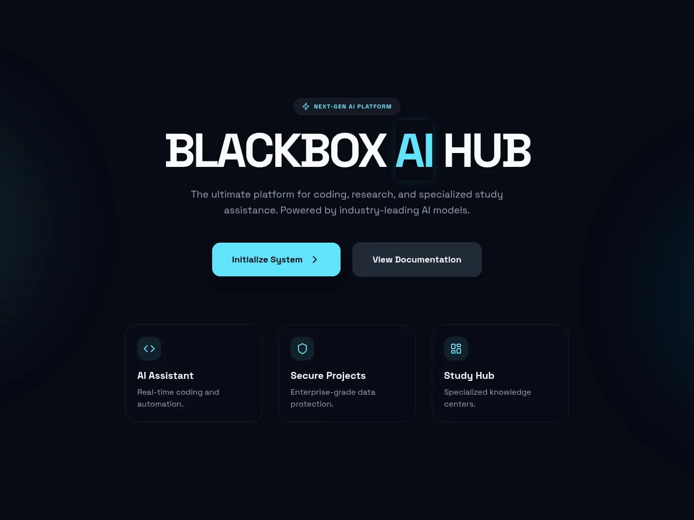 Blackbox AI Hub