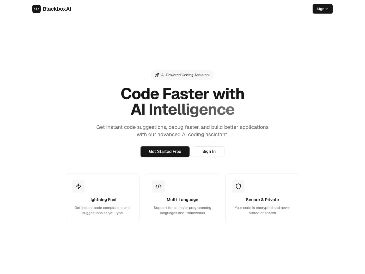 BlackboxAI Clone