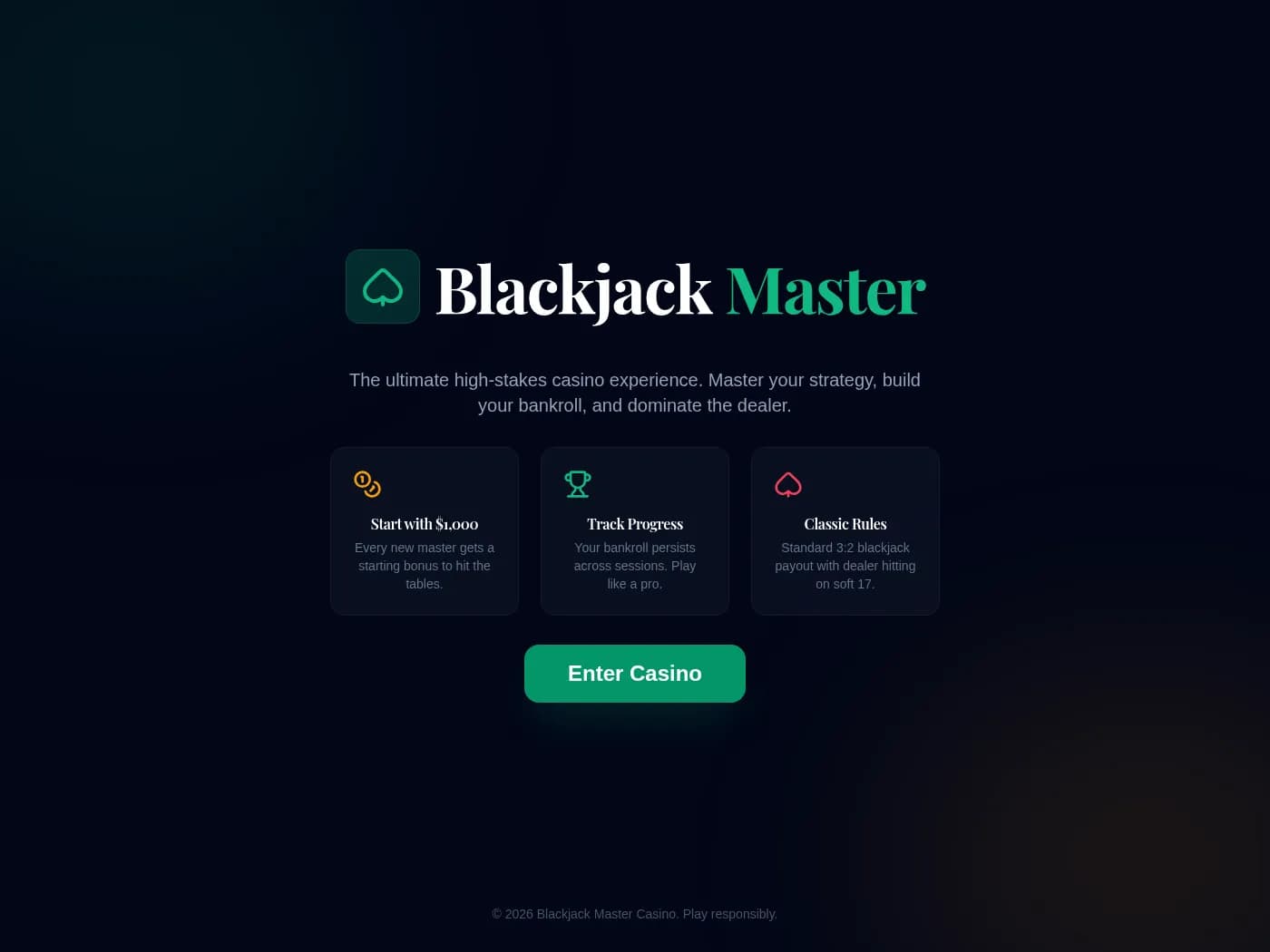 Blackjack Master