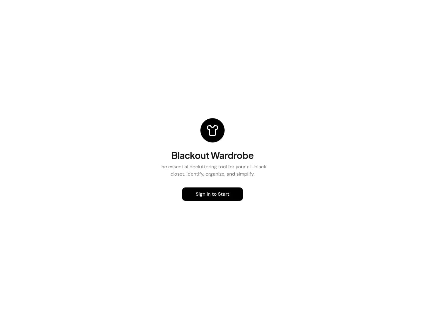 Blackout Wardrobe Cleaner