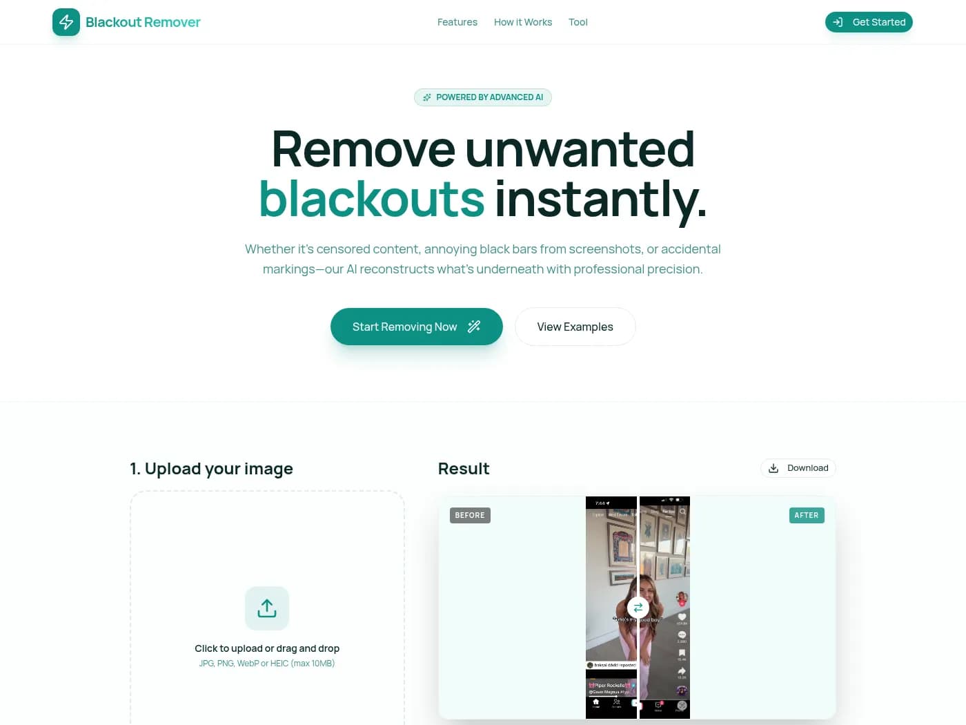 Blackout Remover
