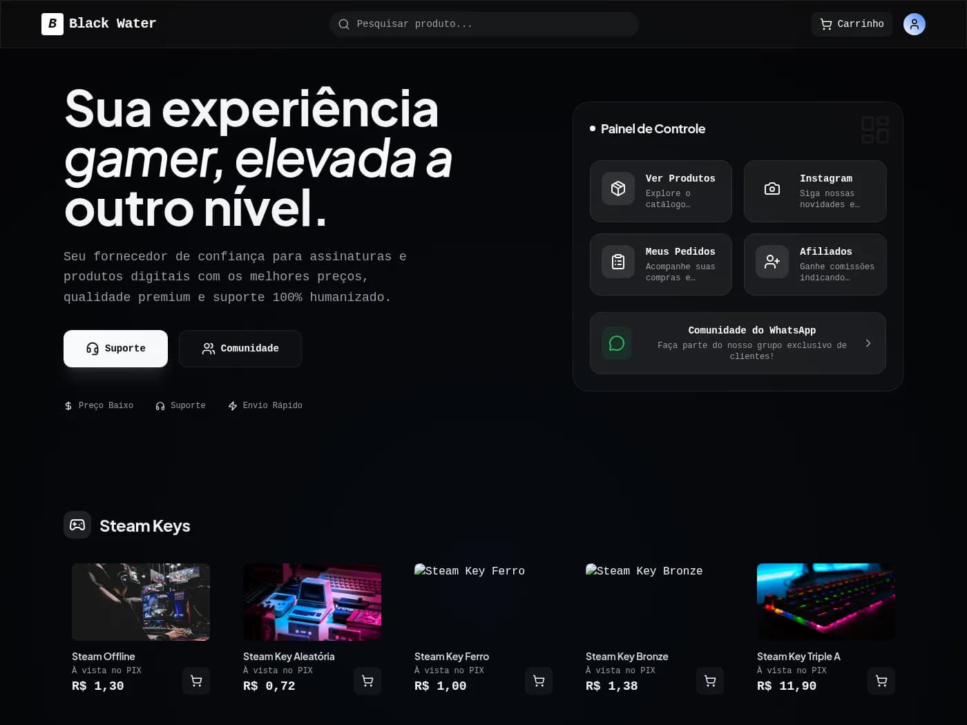 Blackwater Style Website