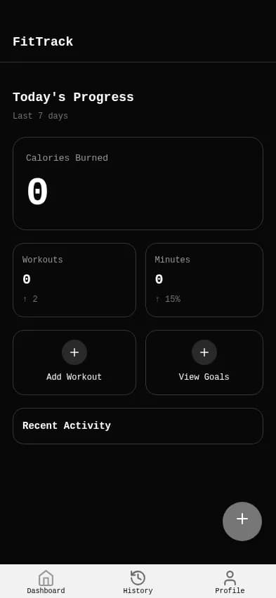 Blank Mobile App