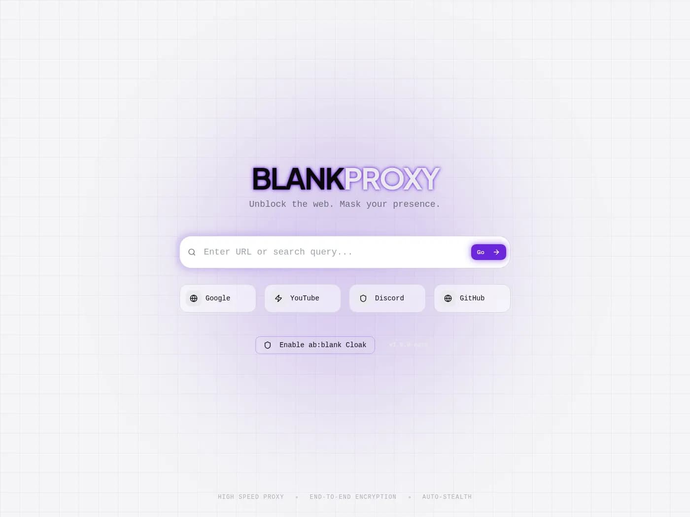 BlankProxy Hub