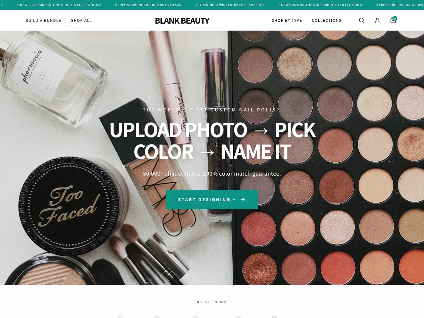 Blanks Beauty Theme Clone