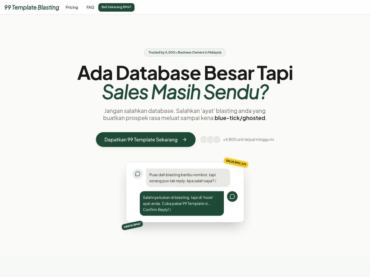 Blasting Convert Sales Page