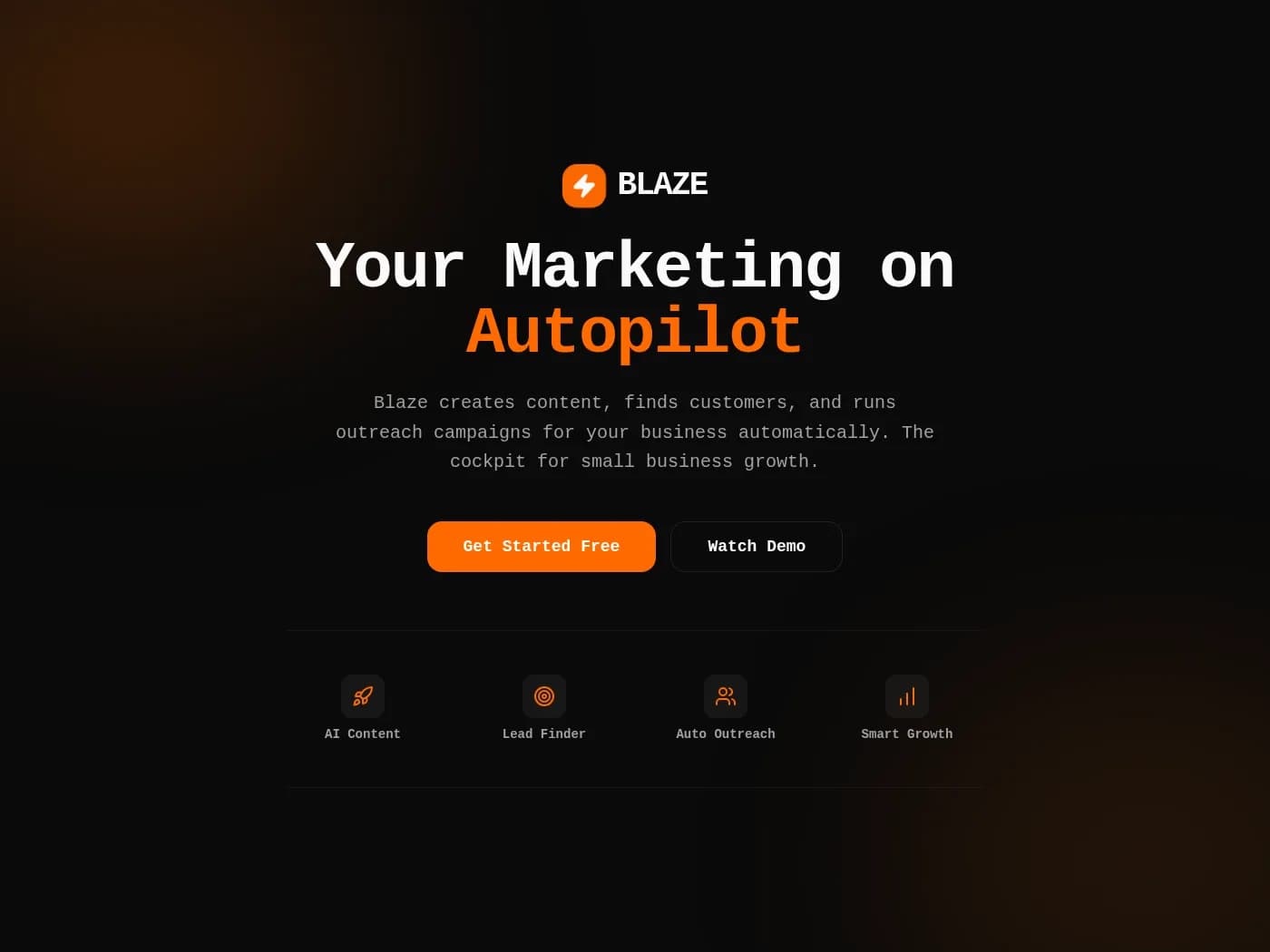 Blaze AI Marketing Suite