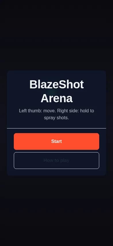 BlazeShot Arena