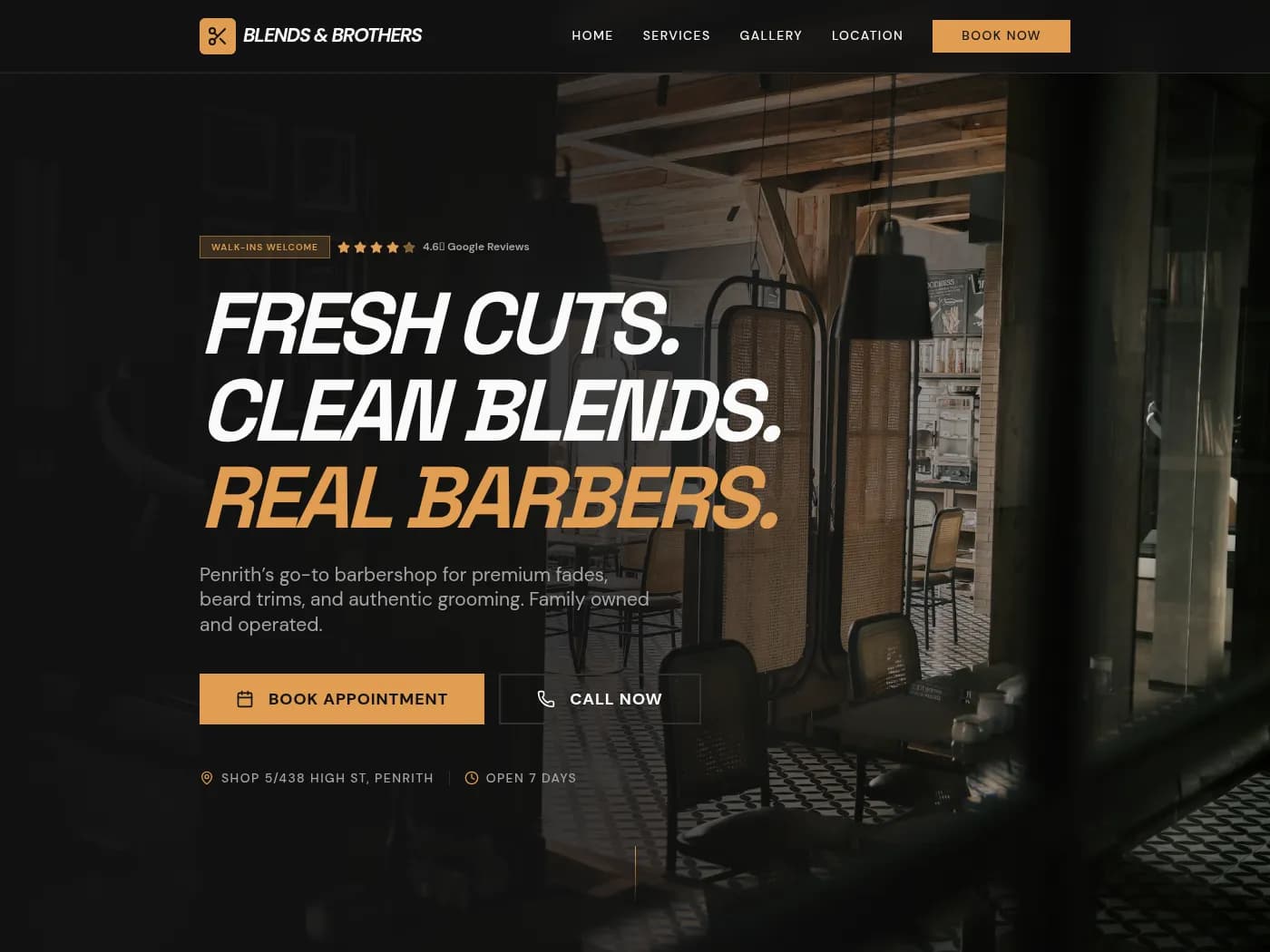 Blends & Brothers Website