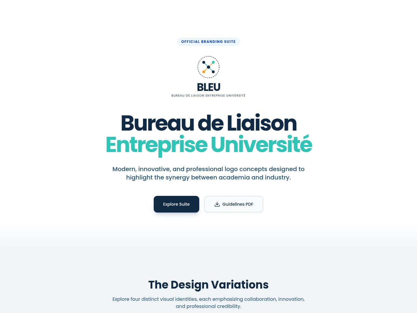 BLEU Logo Design Suite