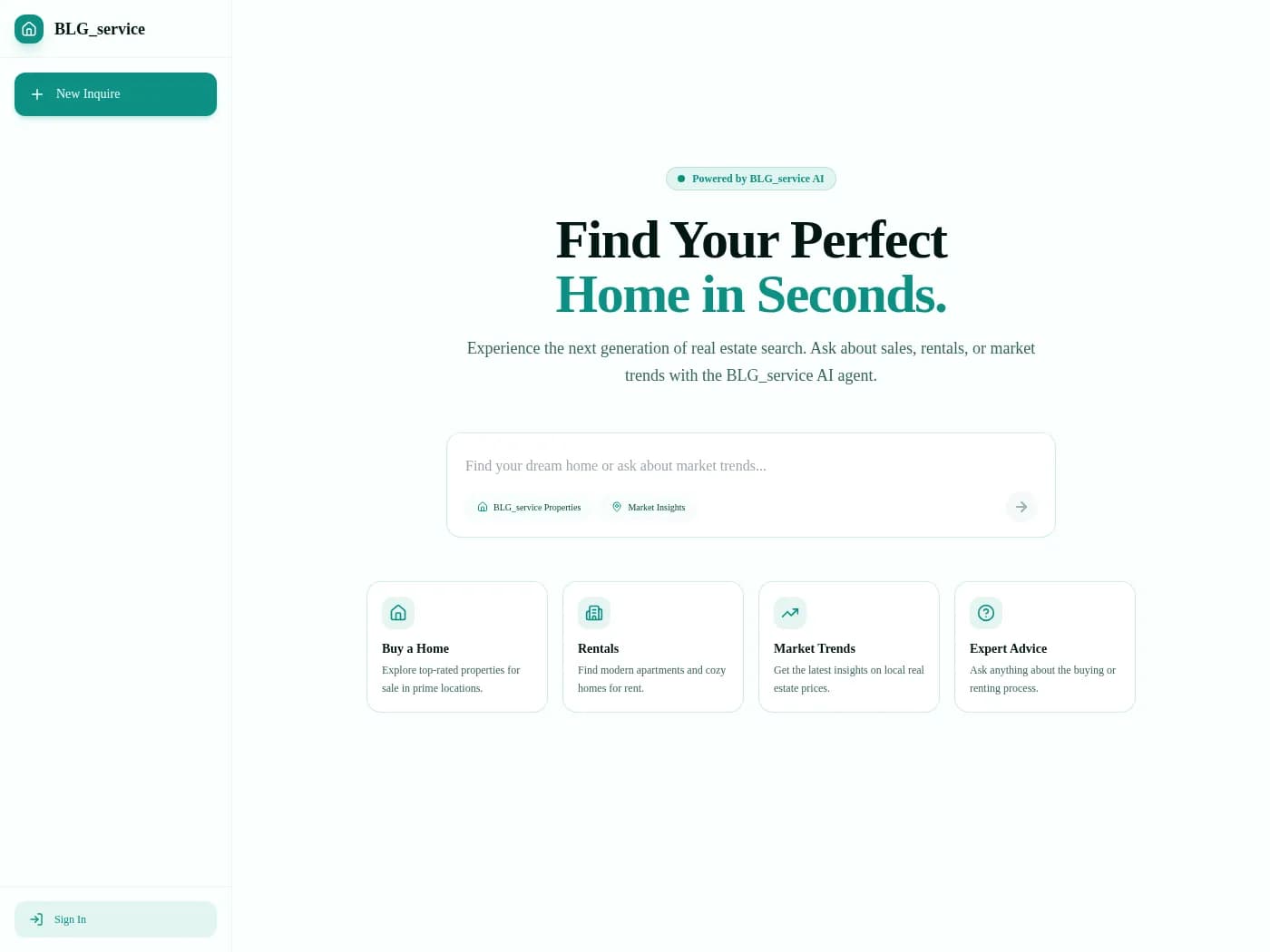 BLG Home AI Agent
