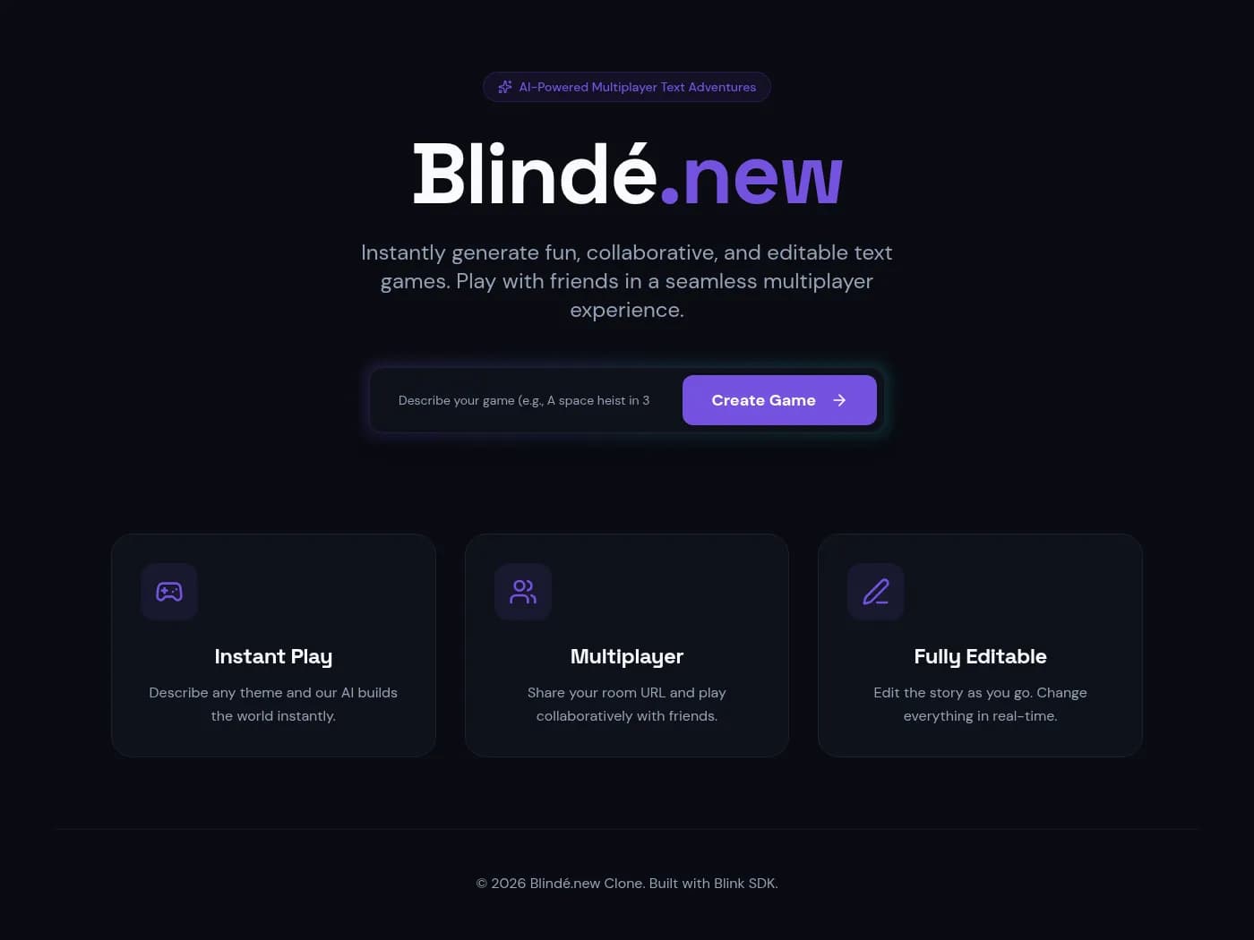 Blindé.new Clone