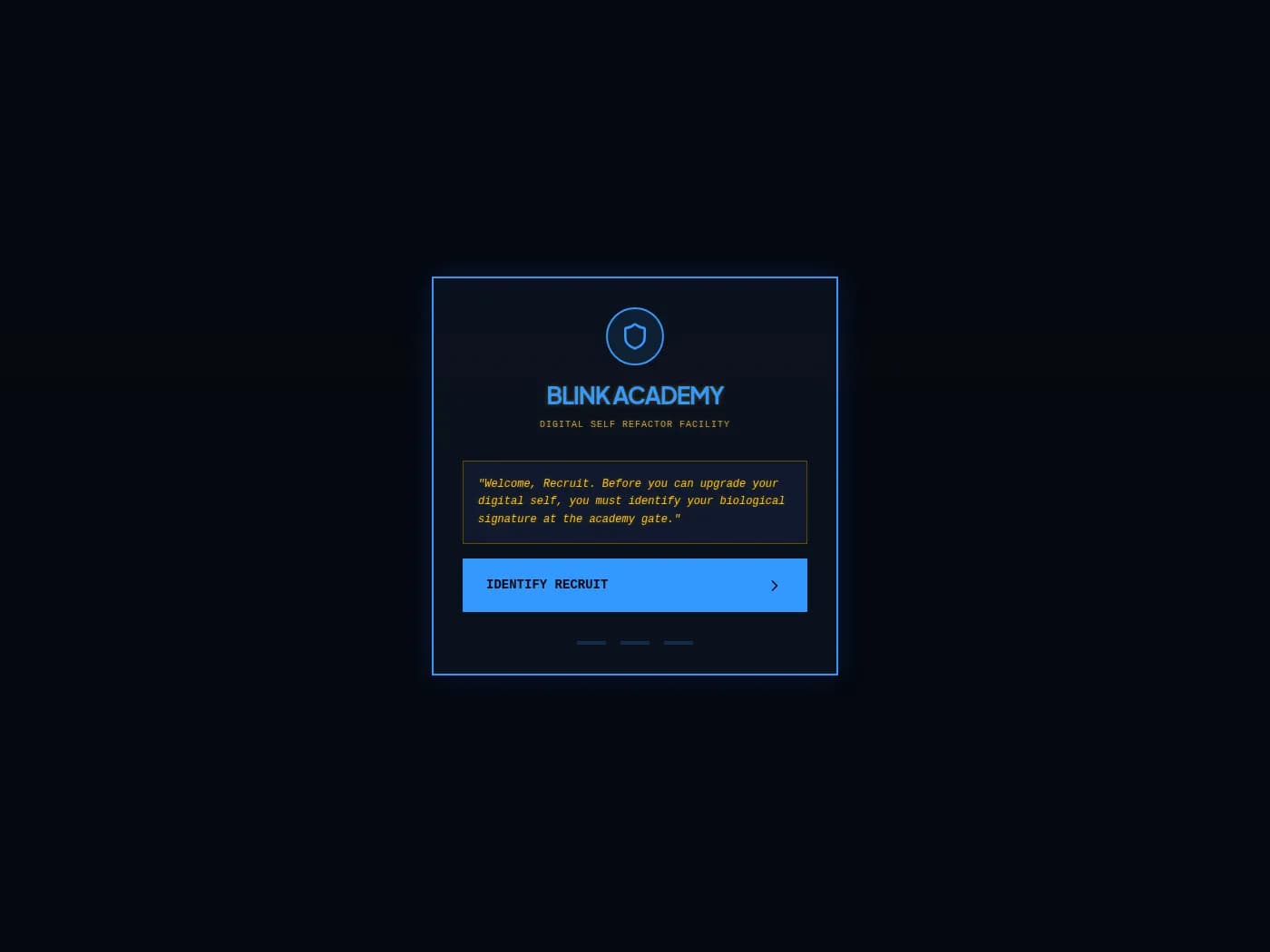Blink Academy Upgrade