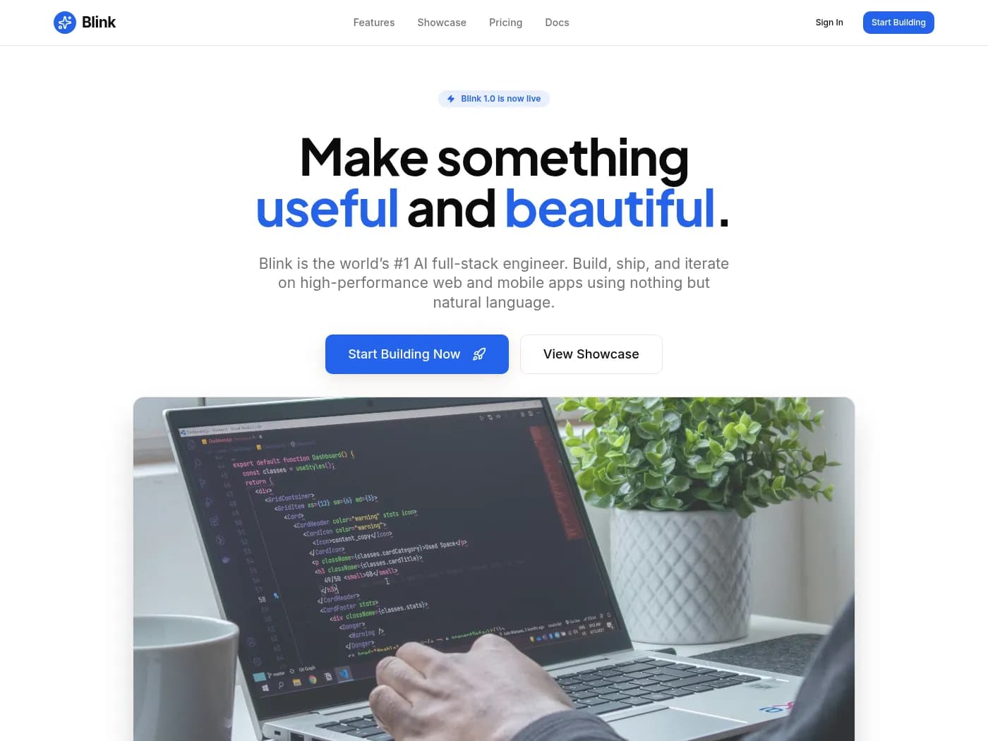 Blink AI Workspace