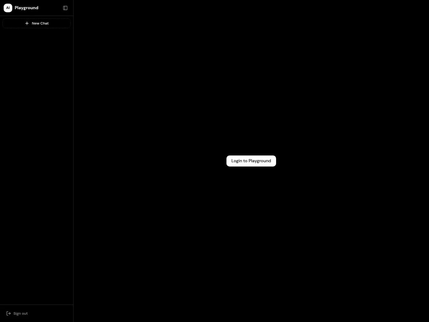 Blink AI Playground