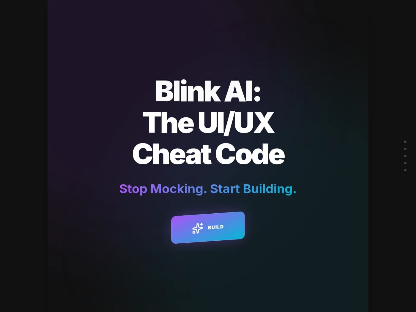 Blink AI Social Slides
