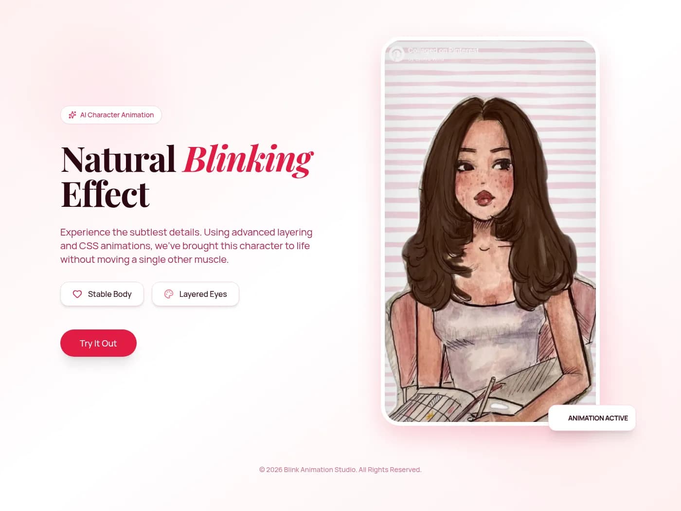 Blink Animation Demo