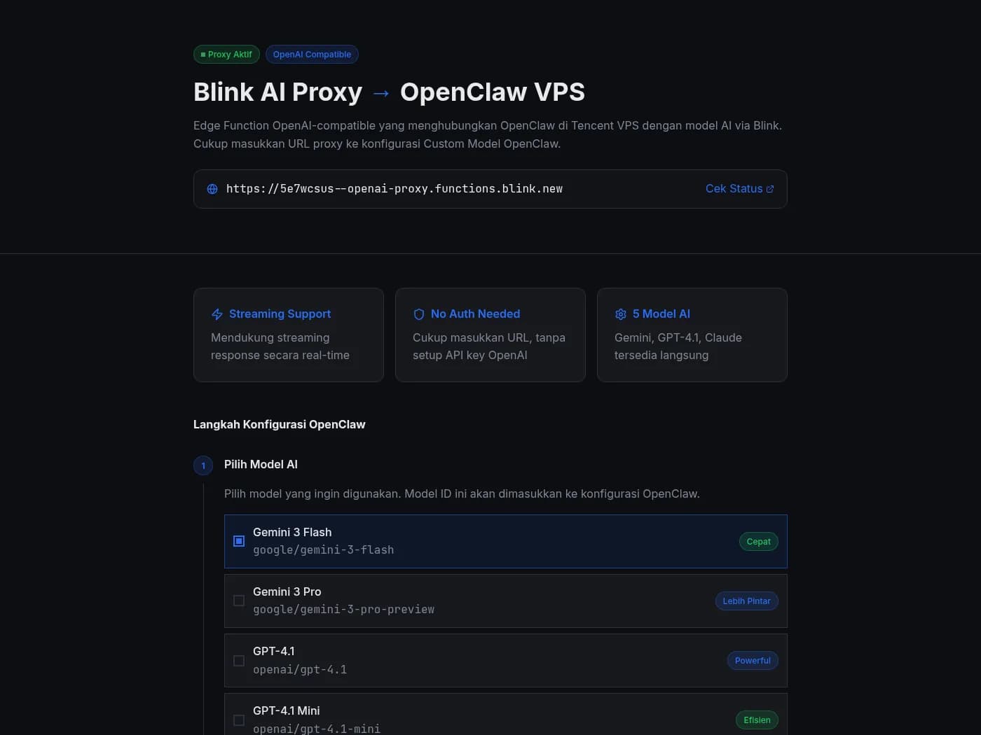 Blink API Integration Guide