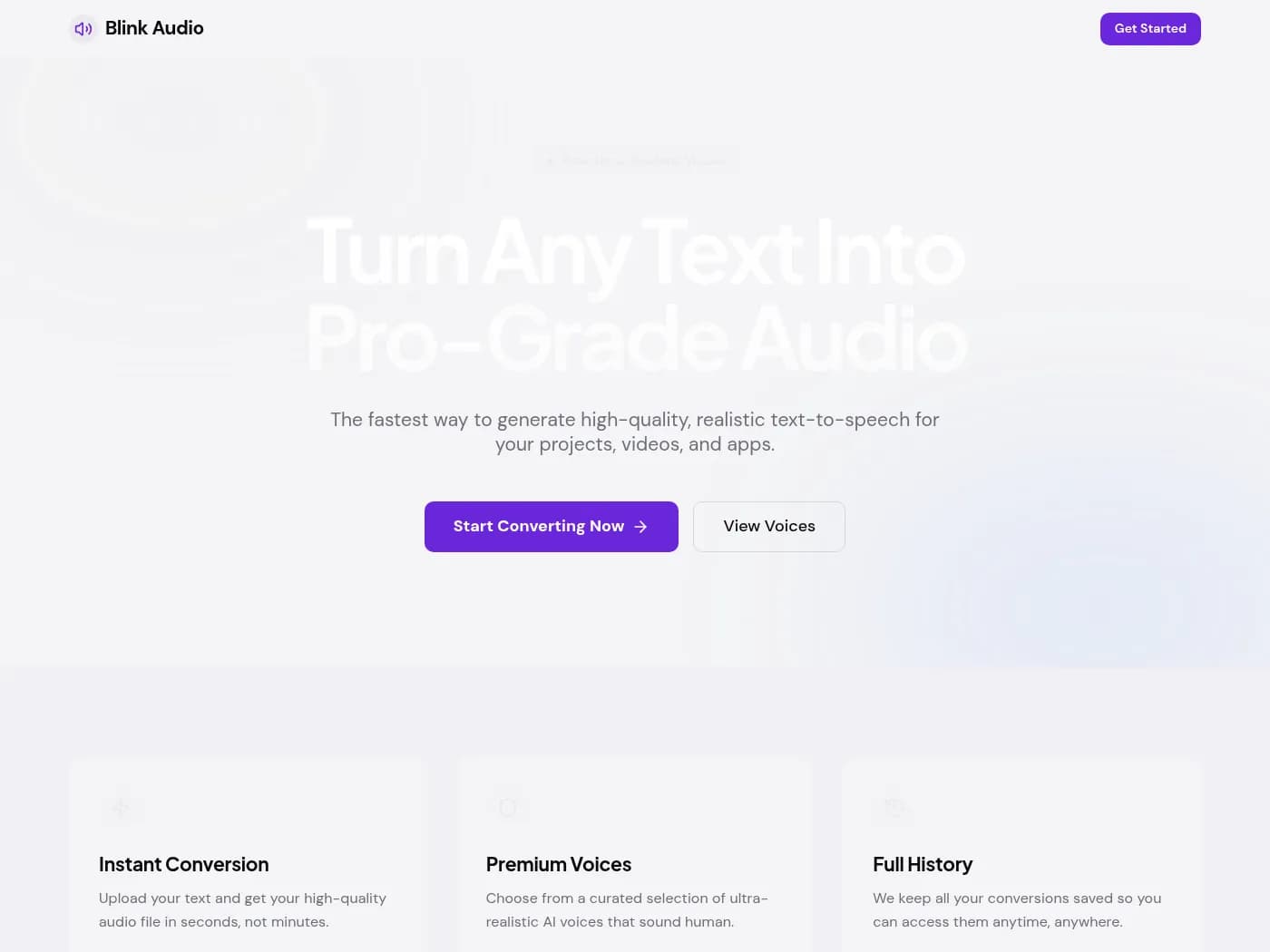 Blink Audio Converter