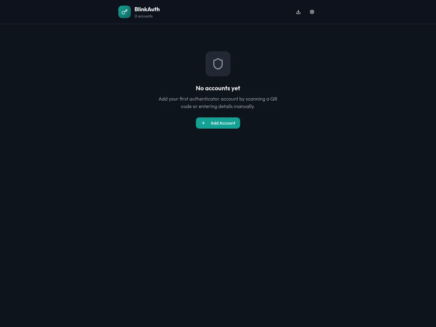 BlinkAuth Web Authenticator