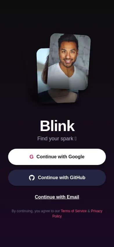 Blink Swipe Dating App