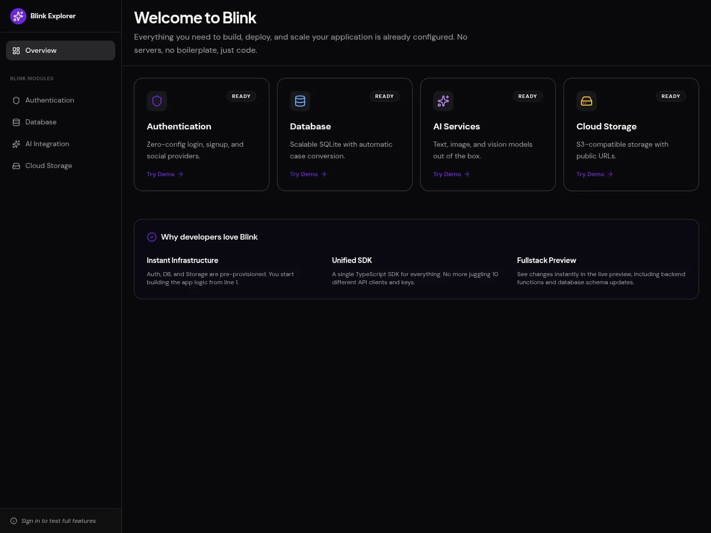 Blink Insights