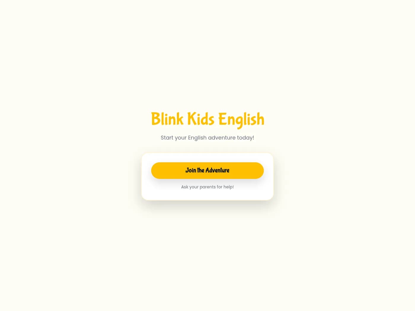 Blink Kids English
