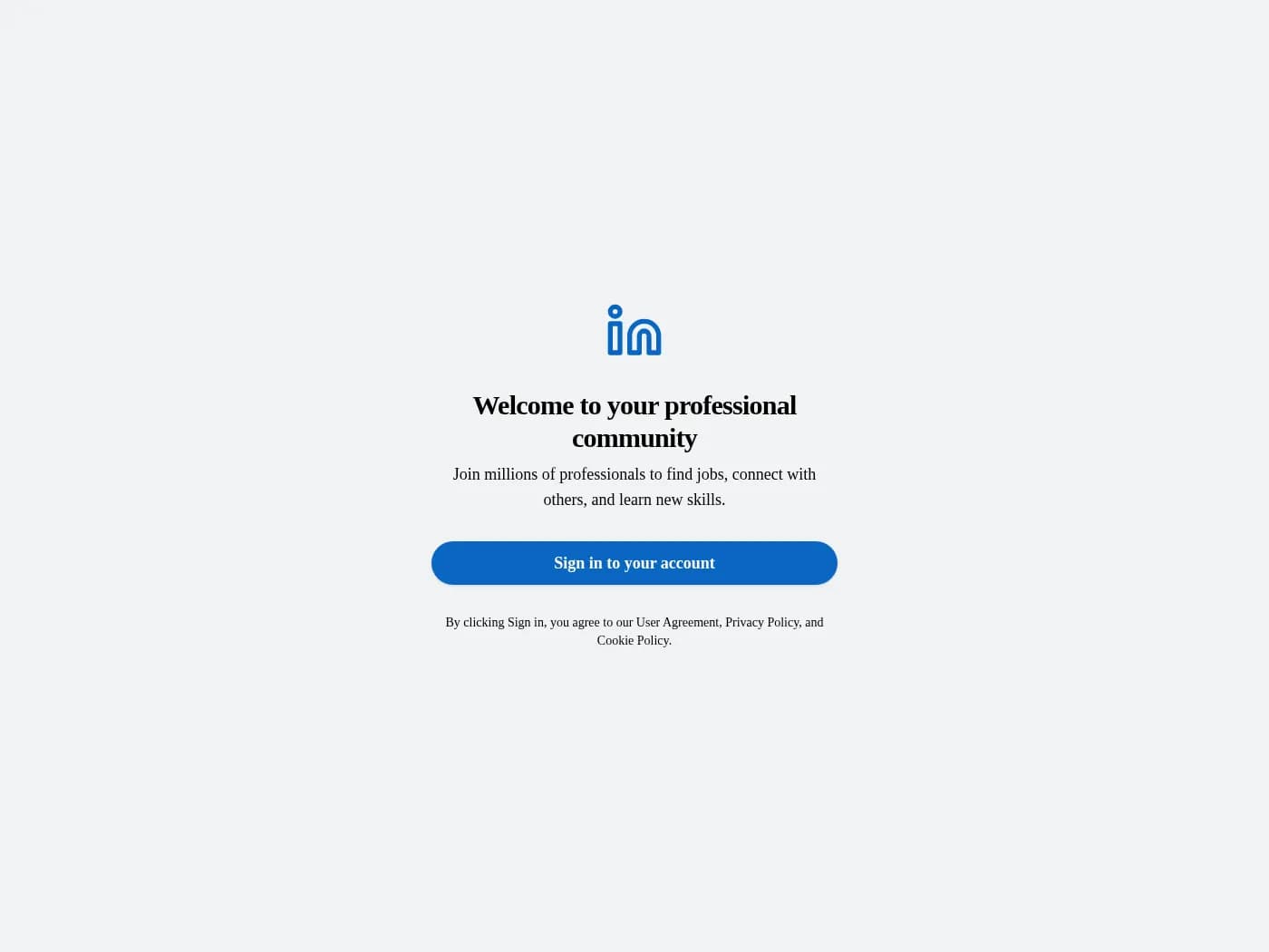 Blink LinkedIn Clone