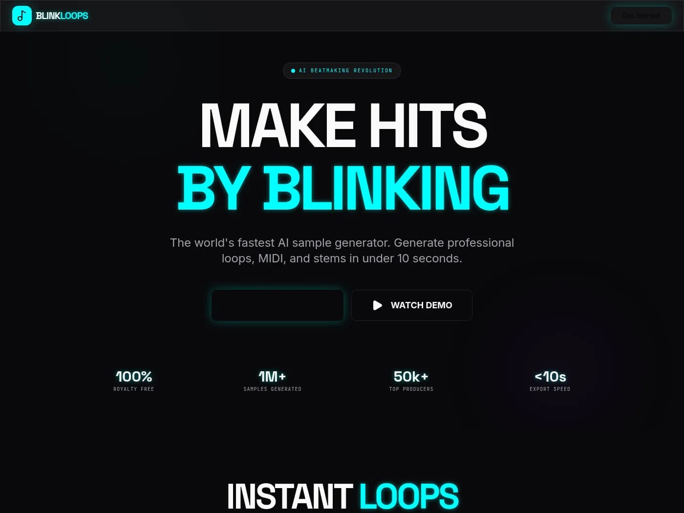 Blink Loops
