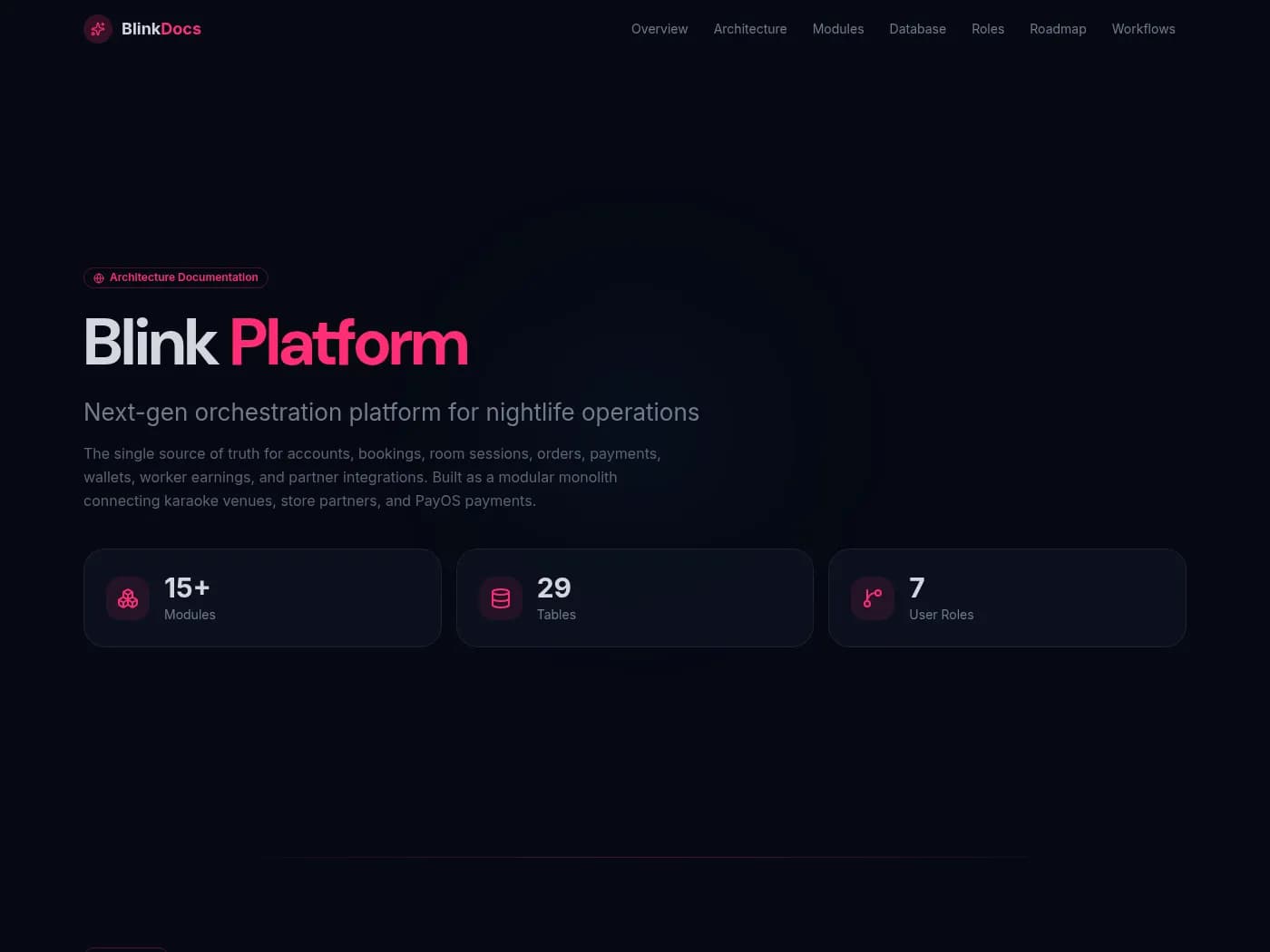 Blink Orchestration Platform