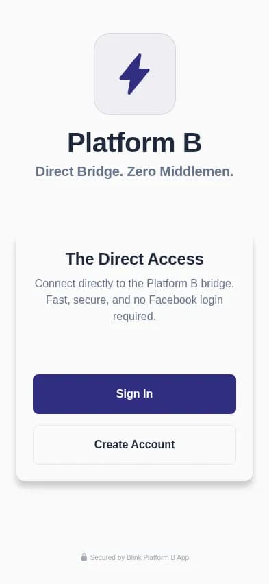 Blink Platform B App