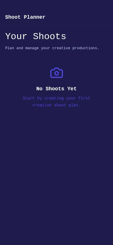 Blink Shoot Planner