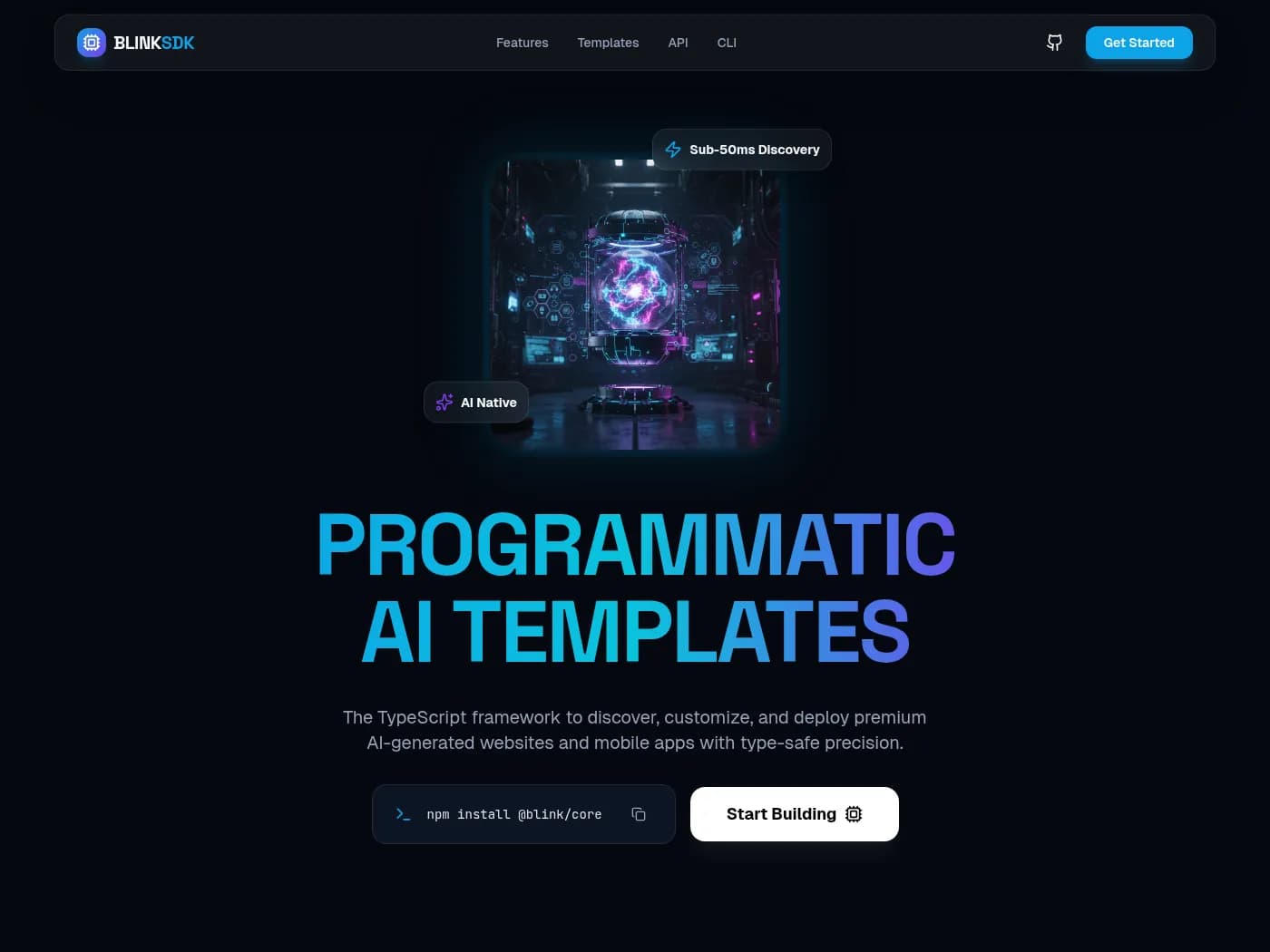 Blink AI Templates SDK