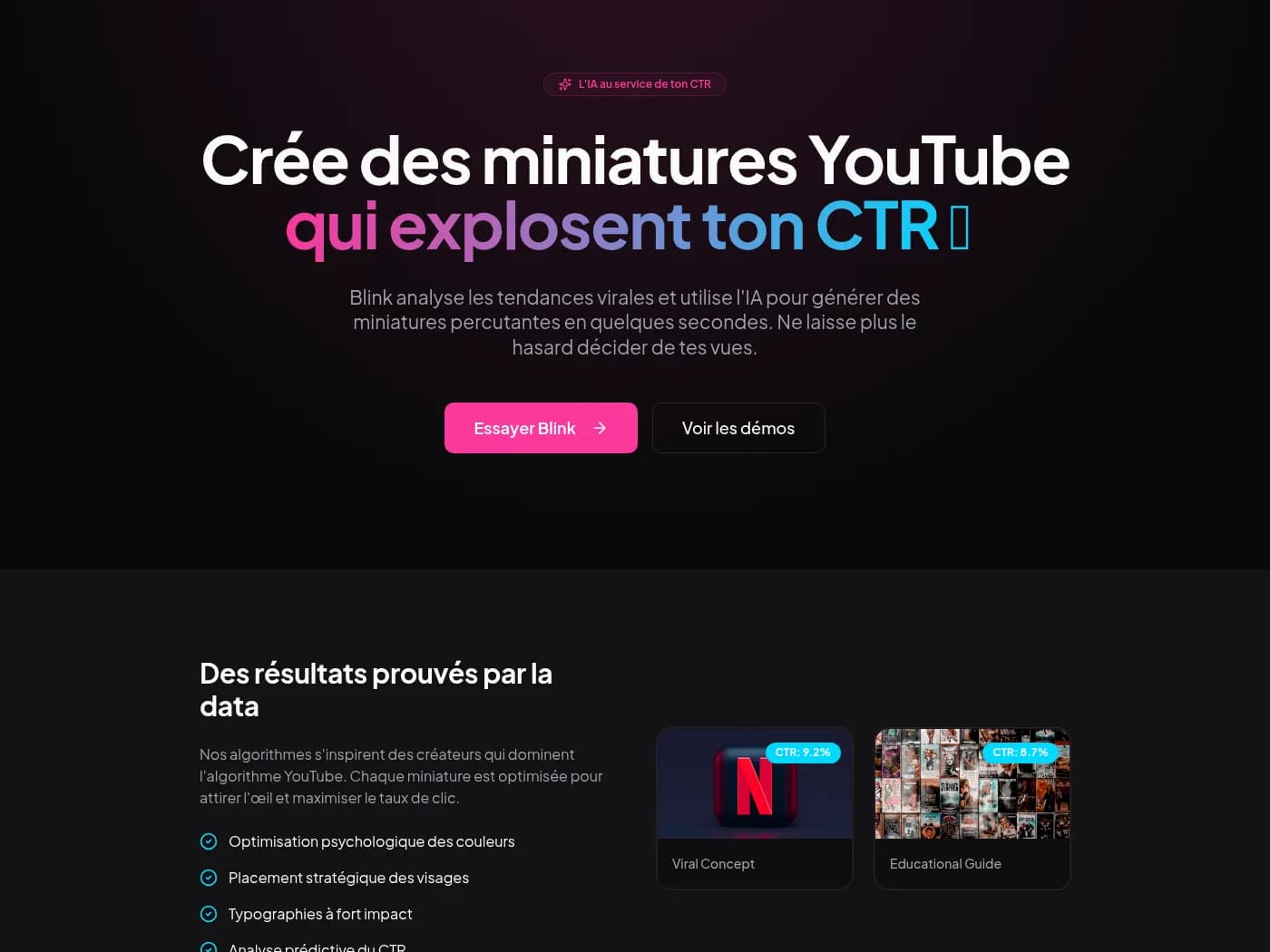 Blink Thumbnail Generator