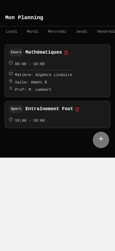 Blink Timetable Mobile