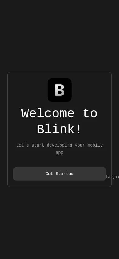BLINK Español UI