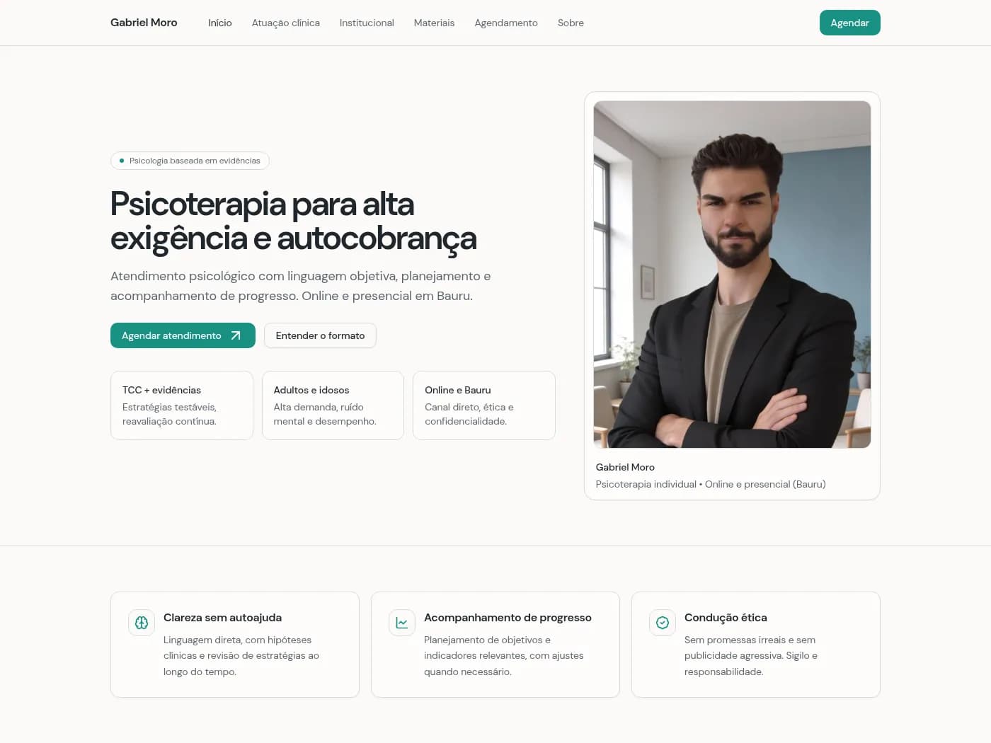 Clínica UI Refresh