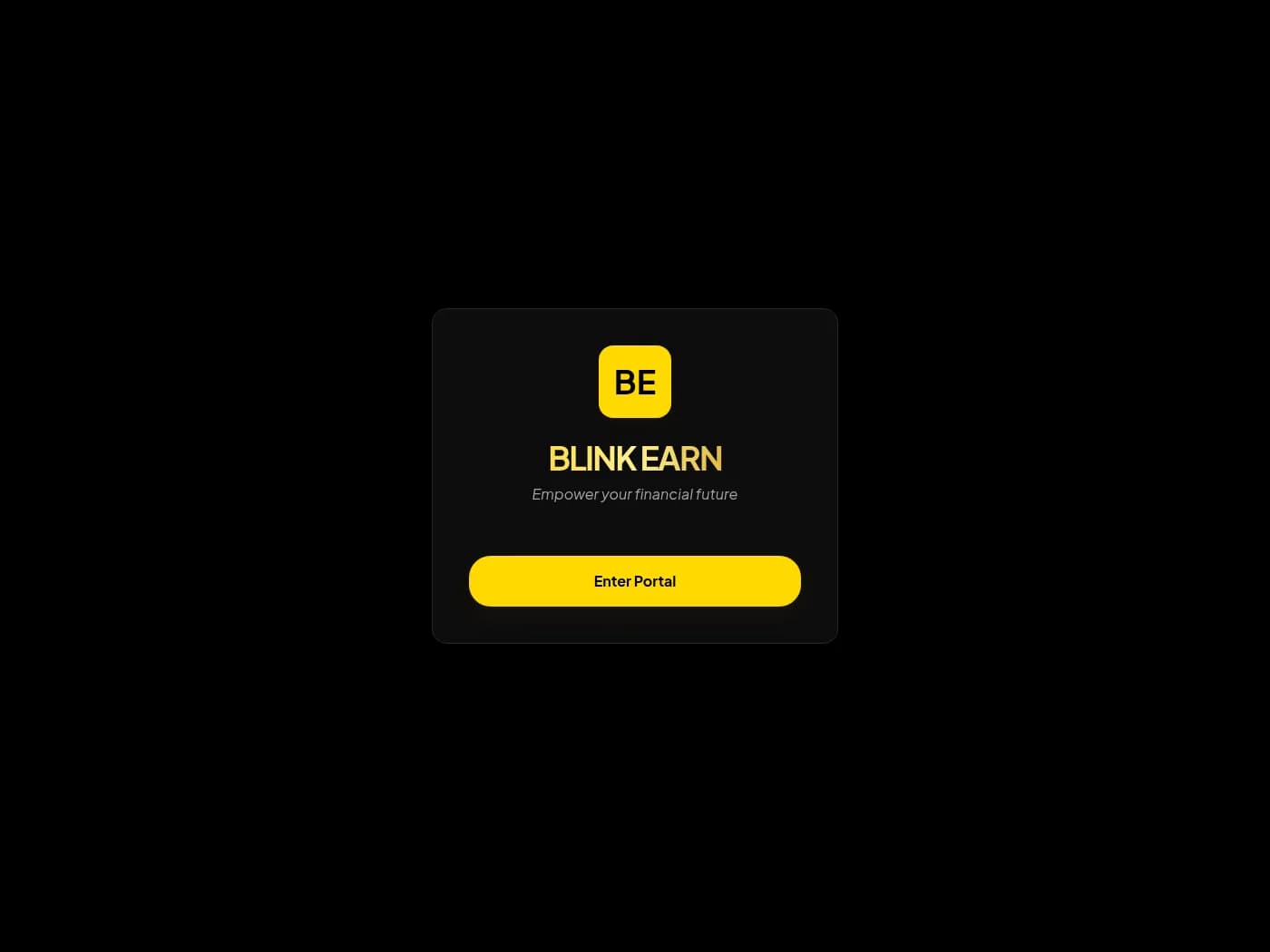 BlinkEarn Investment Portal