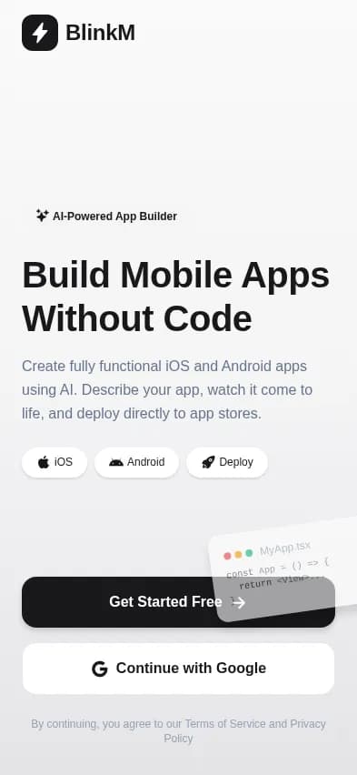 BlinkM App Builder