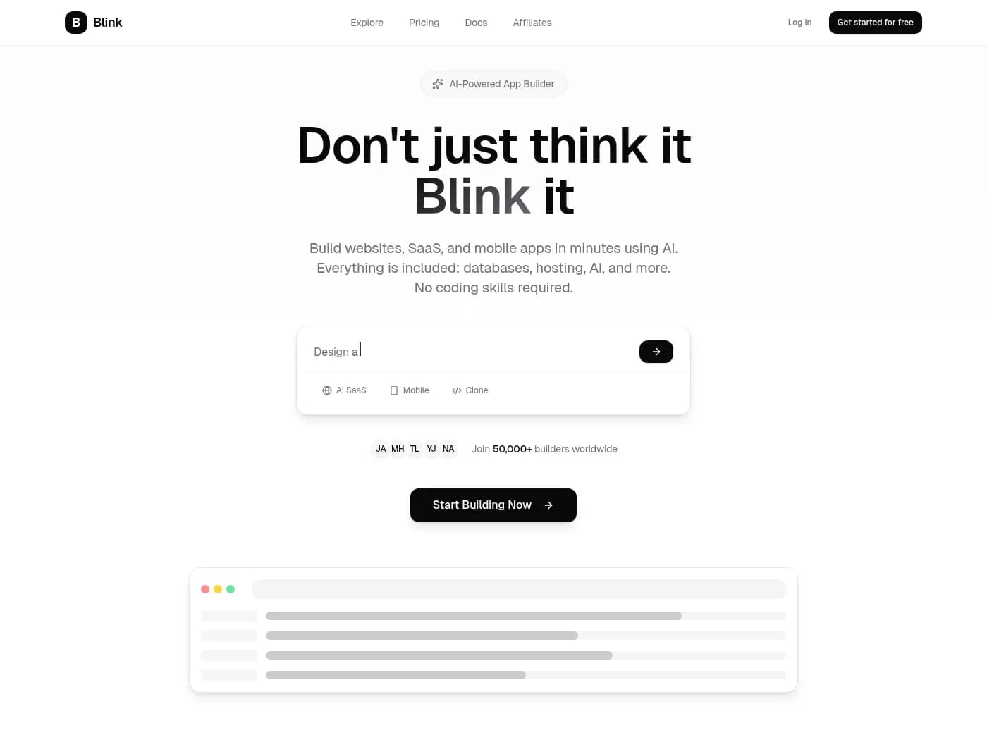 BlinkNew Clone