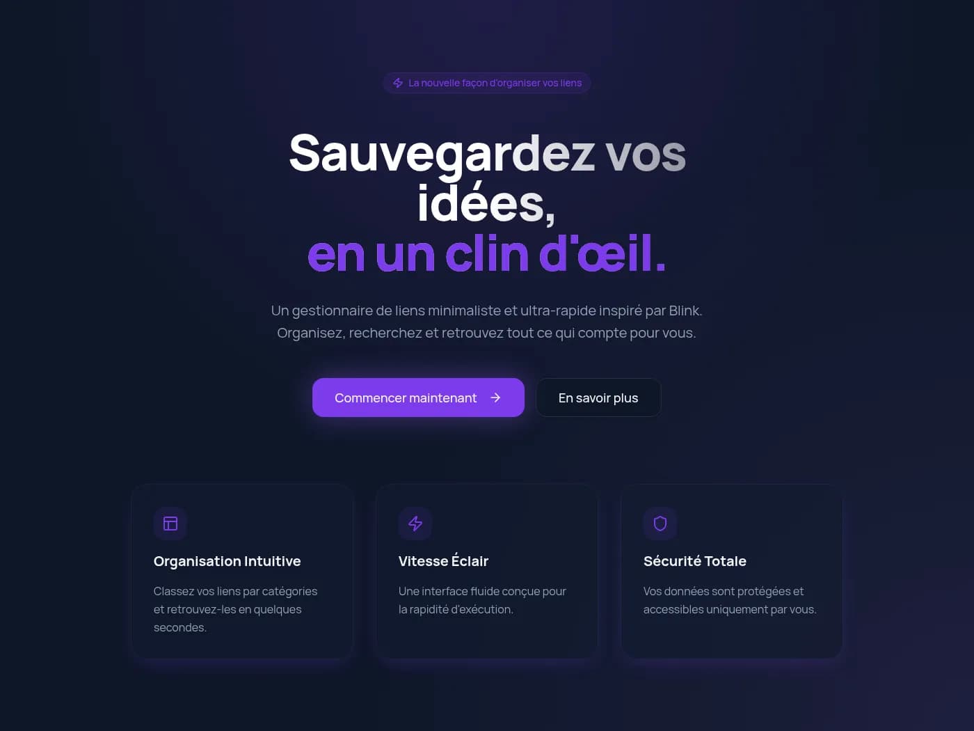 BlinkNew Web Clone