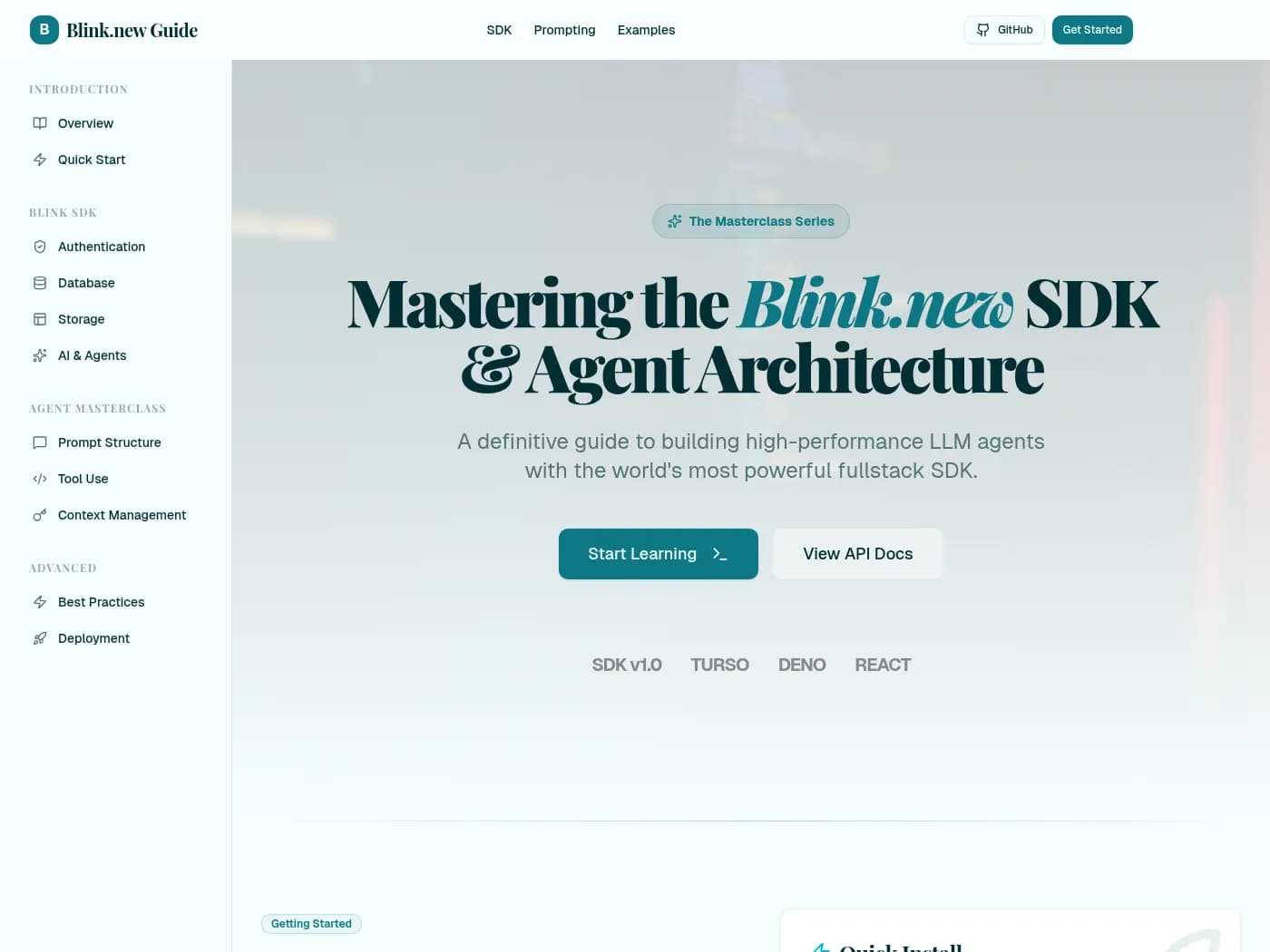 Blink.new SDK Guide